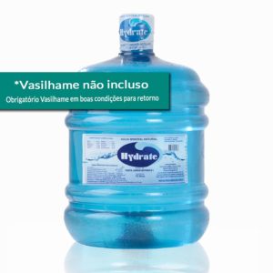 Garrafa Água Mineral 500 ml - Pacote 12un. - Água Mineral Hydrate